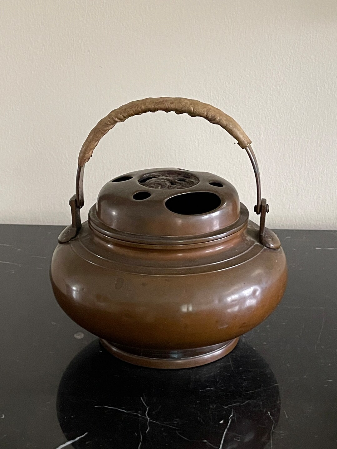 Antique Meiji Japanese Copper Hand Warmer - Etsy