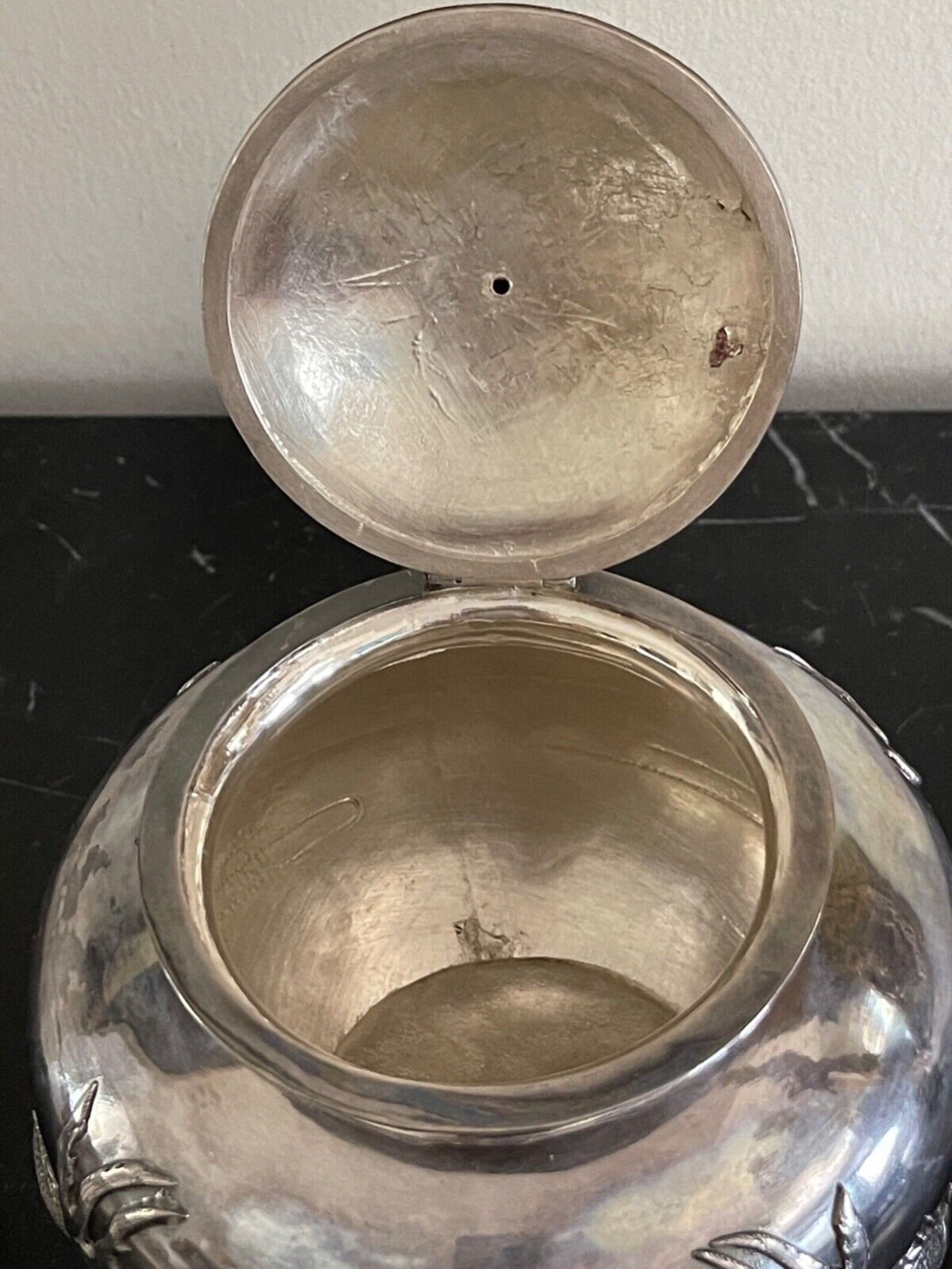 Fabulous Antique Chinese Export Silver Goldfish Tea Set 970 - Etsy