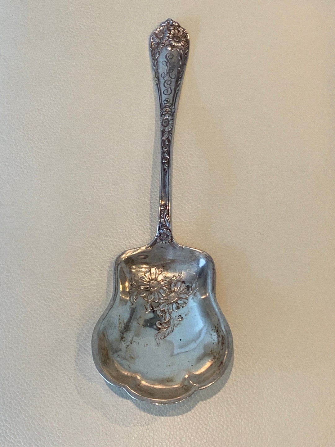 Vintage Sterling Silver Hallmark Serving Spoon 81 Grams - Etsy