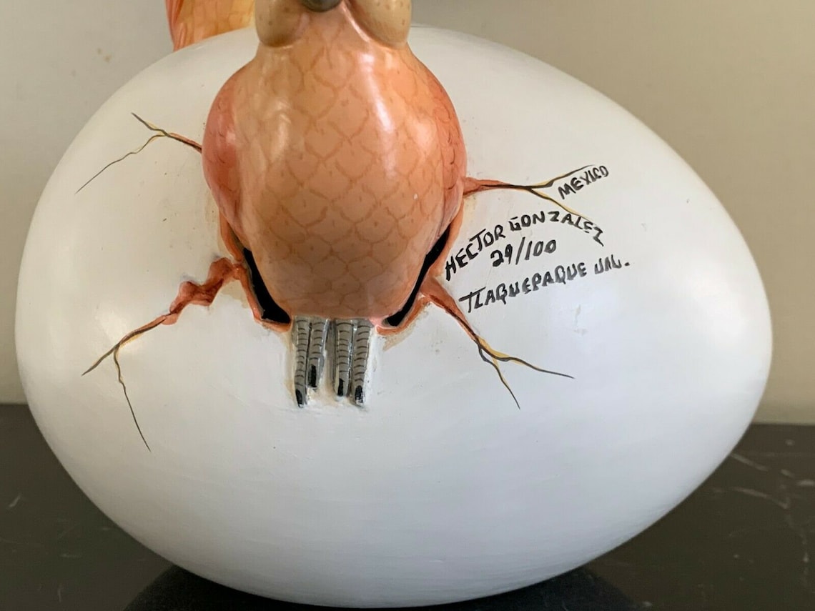 Hector Gonzalez Limited Edition Art Pottery Birds Hatching | Etsy