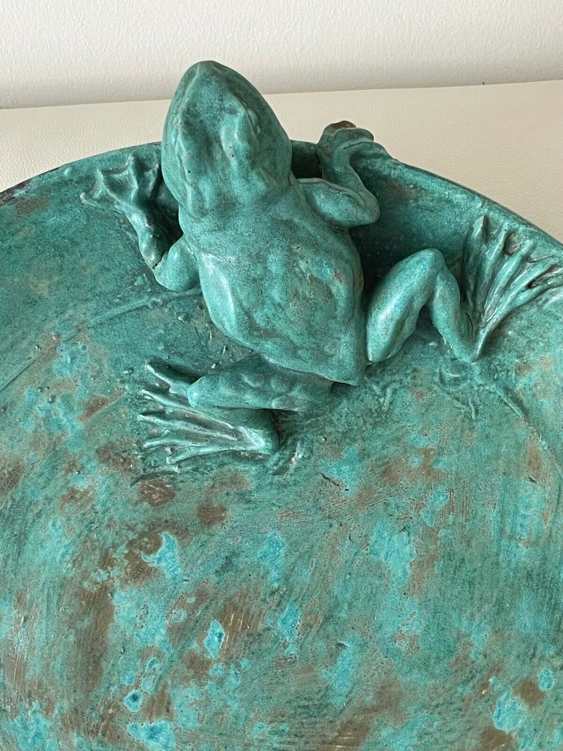 Impressive Large Thomas Mccanna Ceramic Frog Wall Plate - Etsy