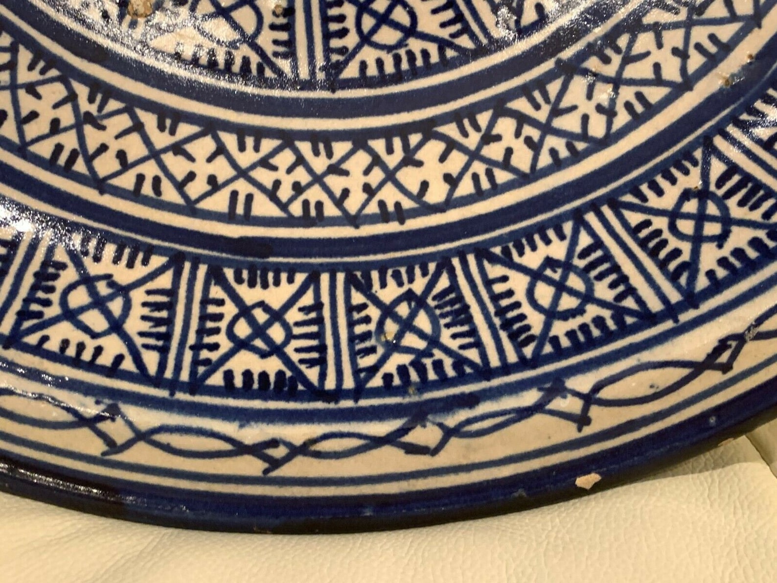 Antique Spanish Hispano-moresque 14 Pottery Wall Plate - Etsy