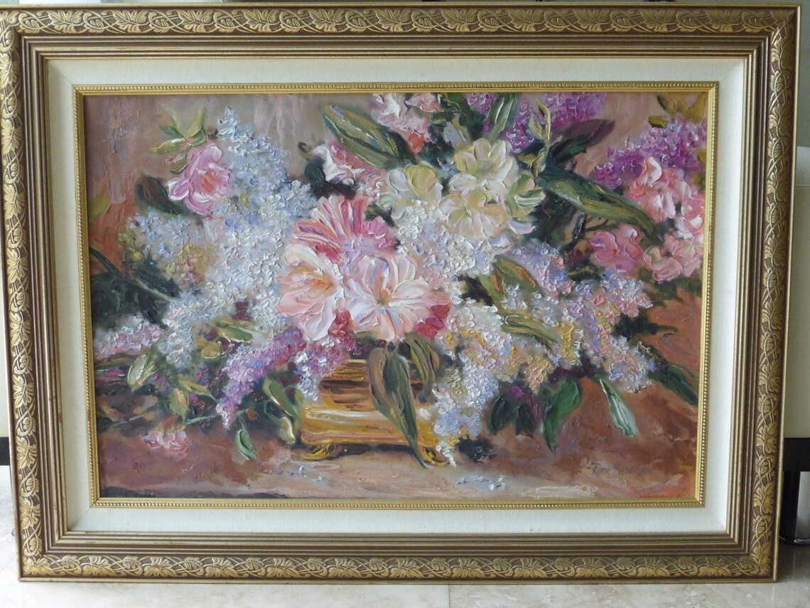 American Listed Artist Ruth Baderian (1927 -2010) Signed Print With ...