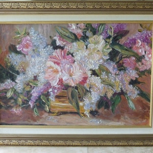 American Listed Artist Ruth Baderian (1927 -2010) Signed Print With ...