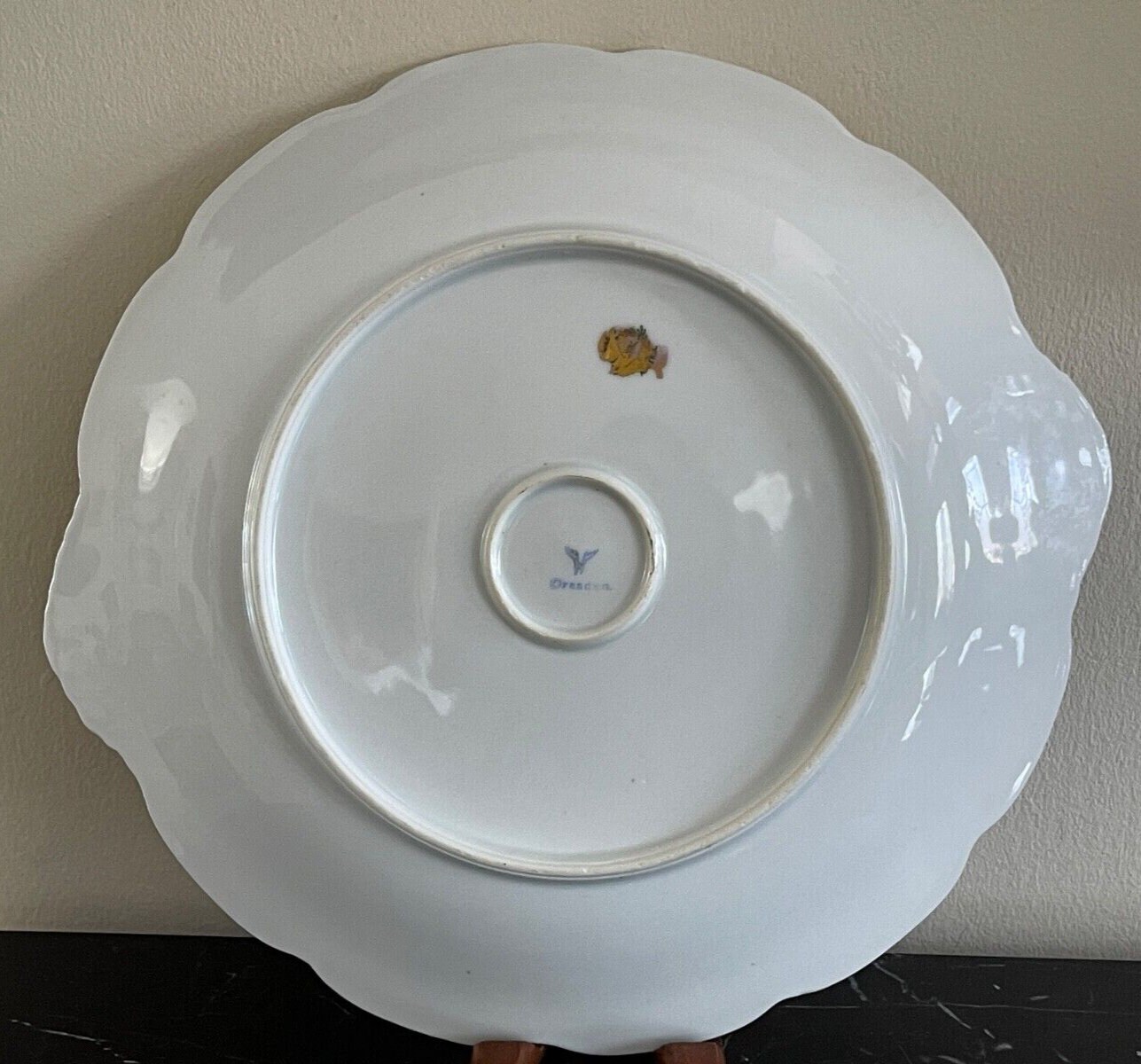 Antique Dresden Franziska Hirsch 1901 - 1914 Mark 12 3/8" Porcelain ...
