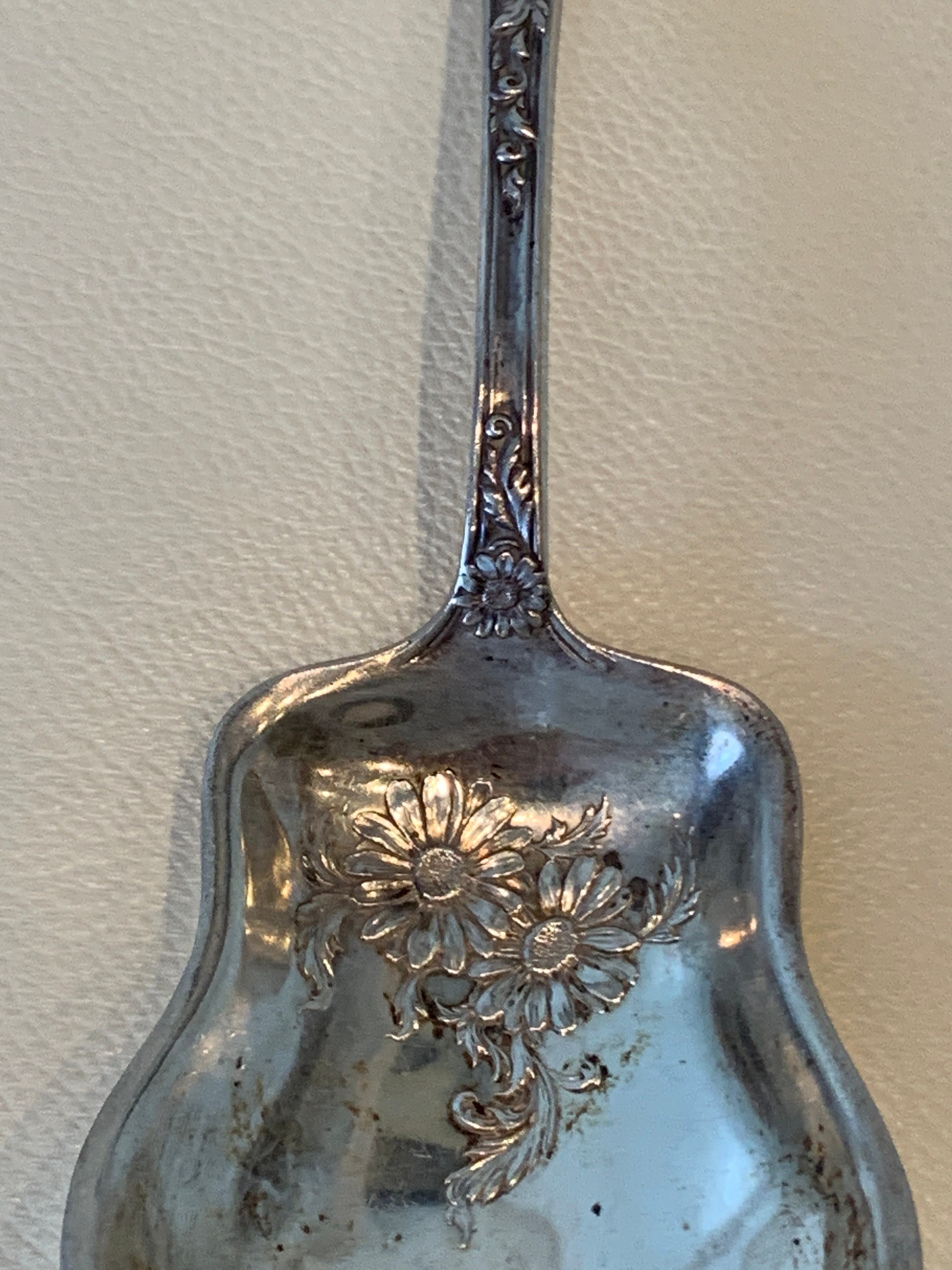 Vintage Sterling Silver Hallmark Serving Spoon 81 Grams - Etsy