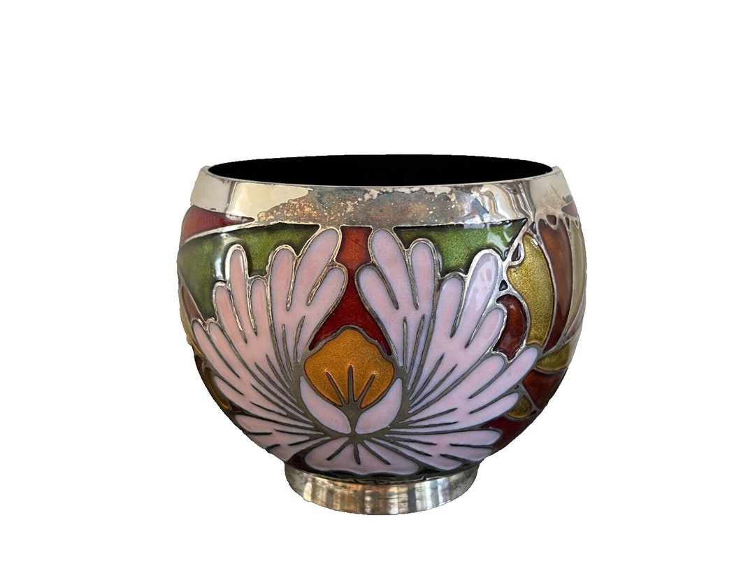 Mid Century Modern Mexican Decorative Enamel Bowl Designed by Miguel ...