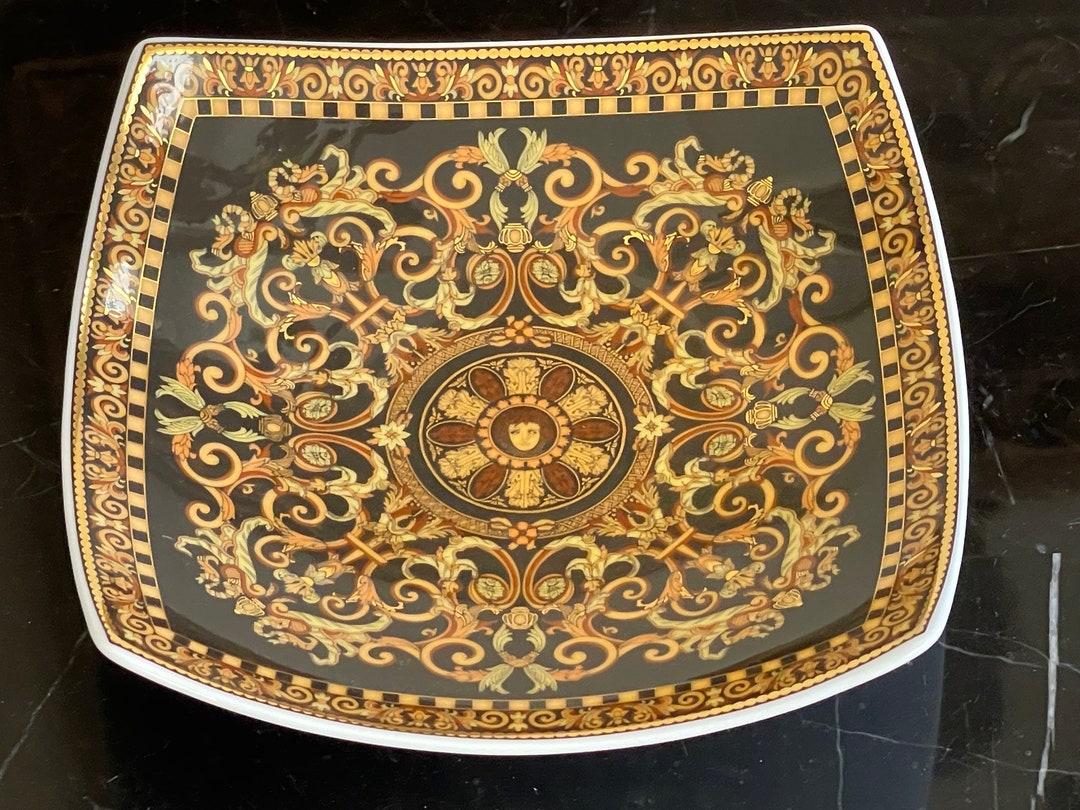 Versace Decorative Candy Dish by Rosenthal Barocco - Etsy