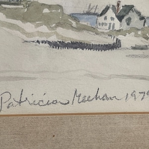 Patricia Meehan 1979 Watercolor Painting Artwork - Etsy