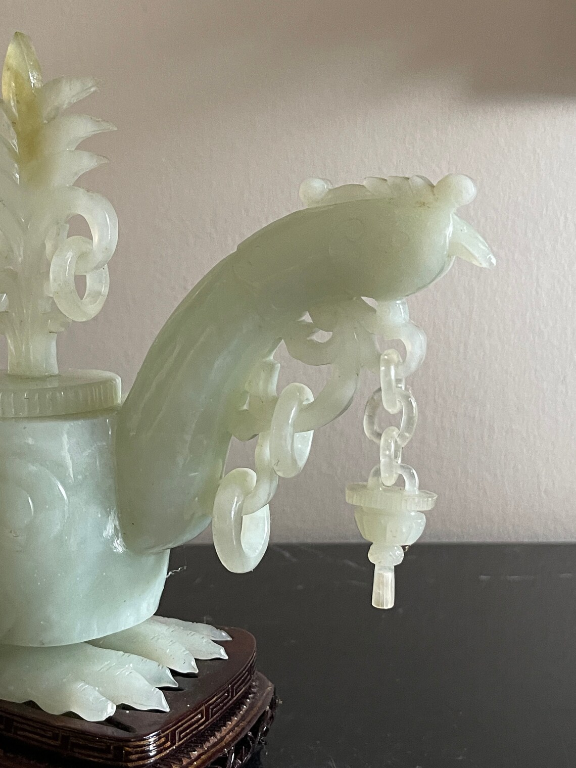 Antique Unusual Rooster Shaped Chinese Hand Carved Jade - Etsy