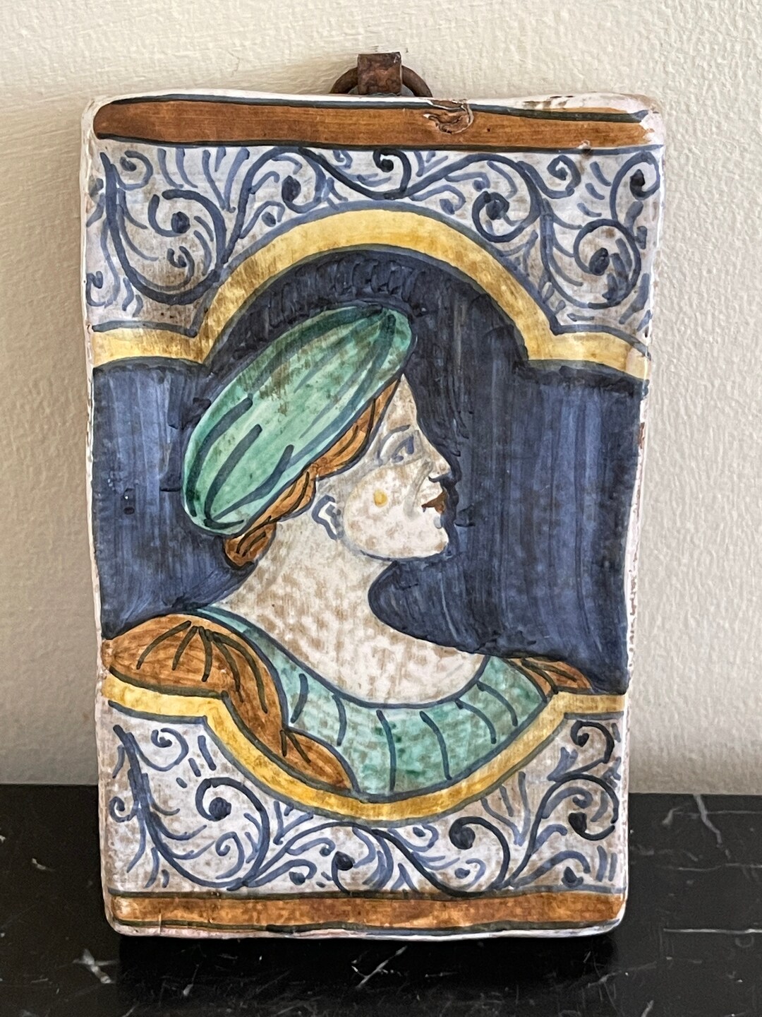 Saca Castelli Italy 1998 Ceramic Decorative Title - Etsy