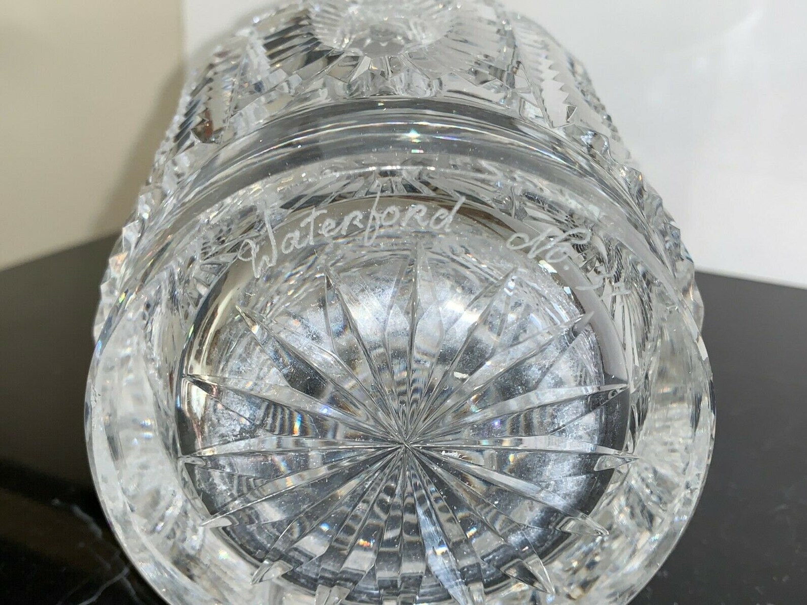 Waterford Designer Studio Collection Heavy Cut Crystal Decanter Limited ...