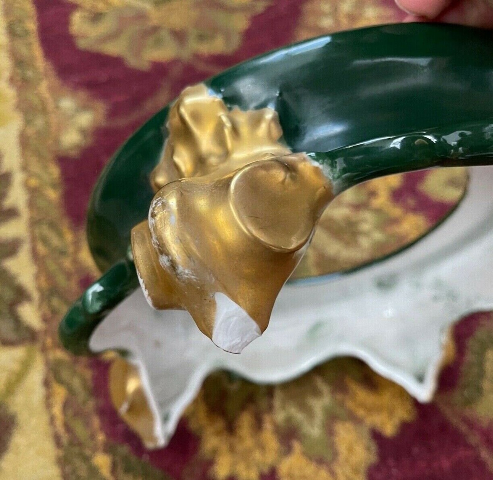 Antique 1914 Limoges Porcelain T&V Edith Dunn Hand Painted - Etsy