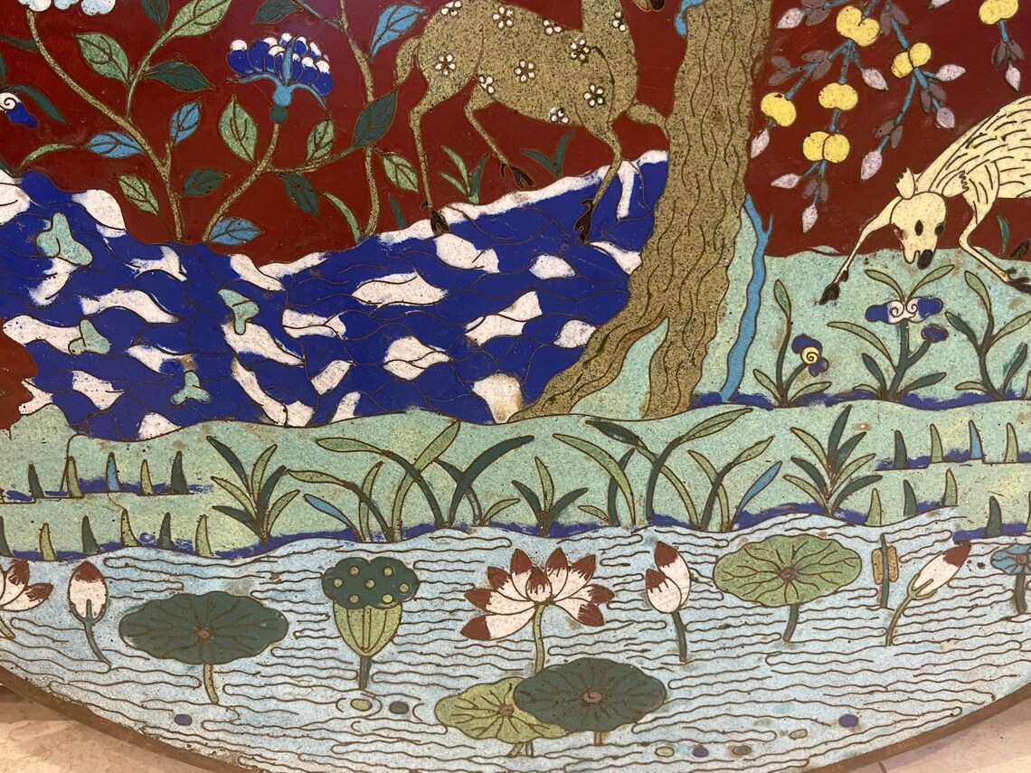 Monumental Huge 25 1/4 Antique Chinese Ming Landscape - Etsy