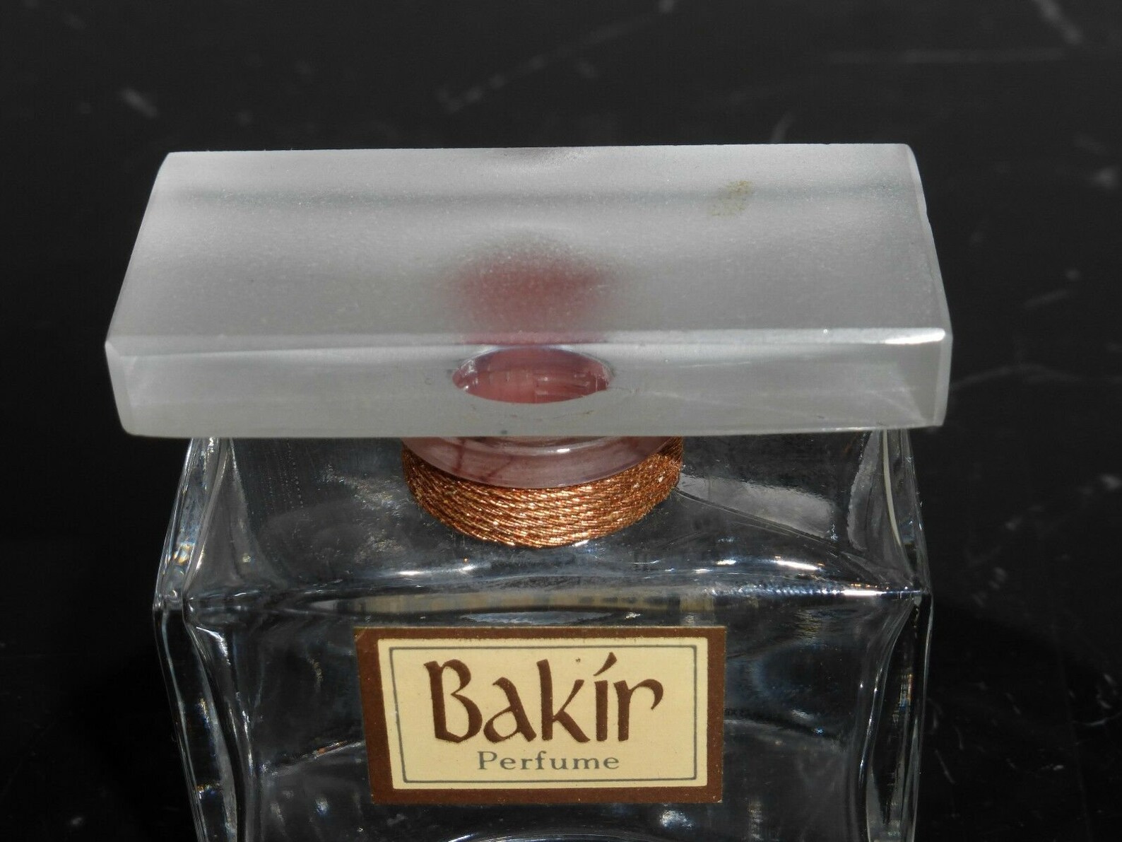 Vintage Germaine Monteil Bakir Perfume Bottle with Glass | Etsy