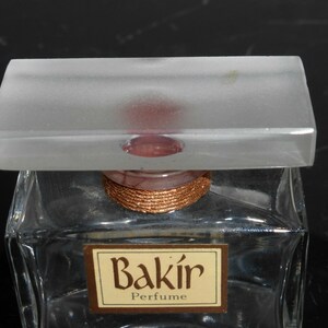 Vintage Germaine Monteil Bakir Perfume Bottle With Glass Stopper 2 3/4 ...