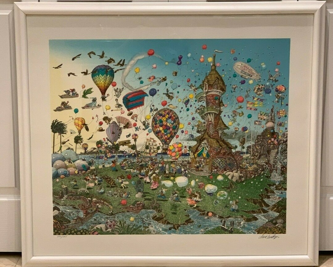 Dave Badger Signed "catching the Wind" Limited Edition (362/395 ...