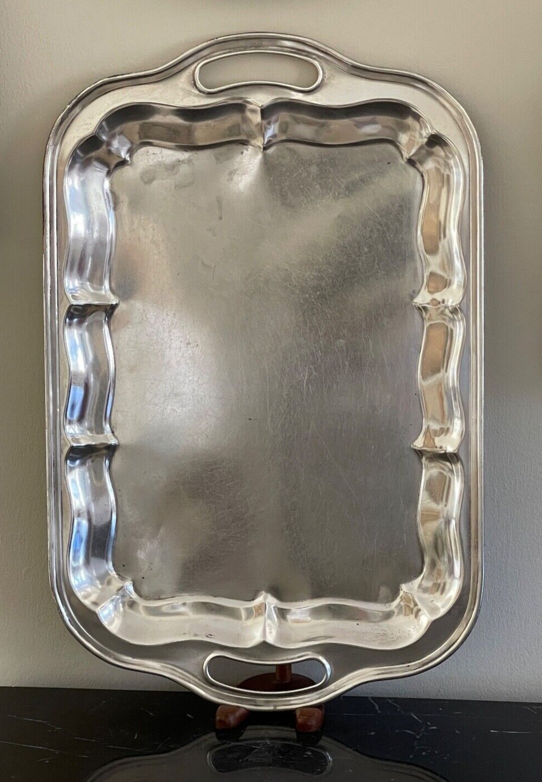 Vintage Ellmore Silver Co. Meriden, CT Sterling Silver Tea Tray 1,134 ...