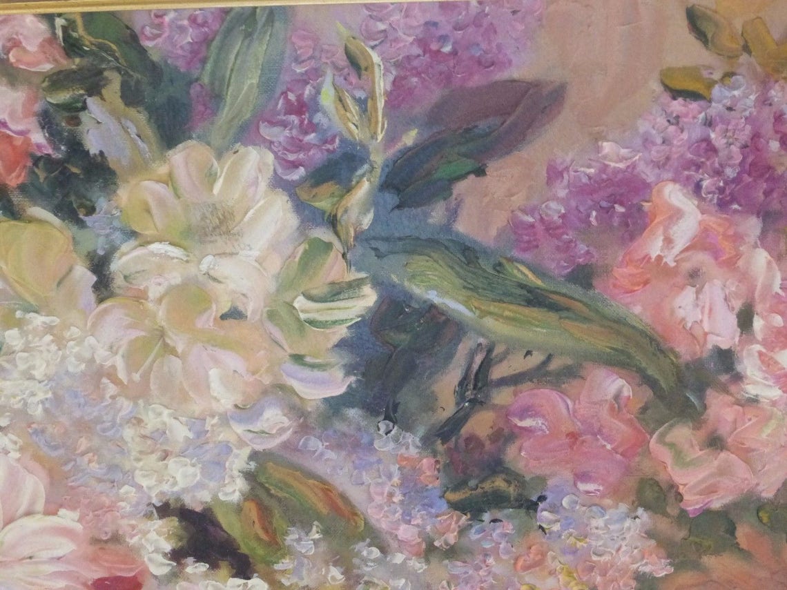 American Listed Artist Ruth Baderian (1927 -2010) Signed Print With ...