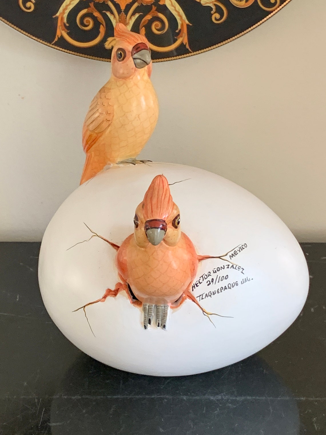 Hector Gonzalez Limited Edition Art Pottery Birds Hatching | Etsy