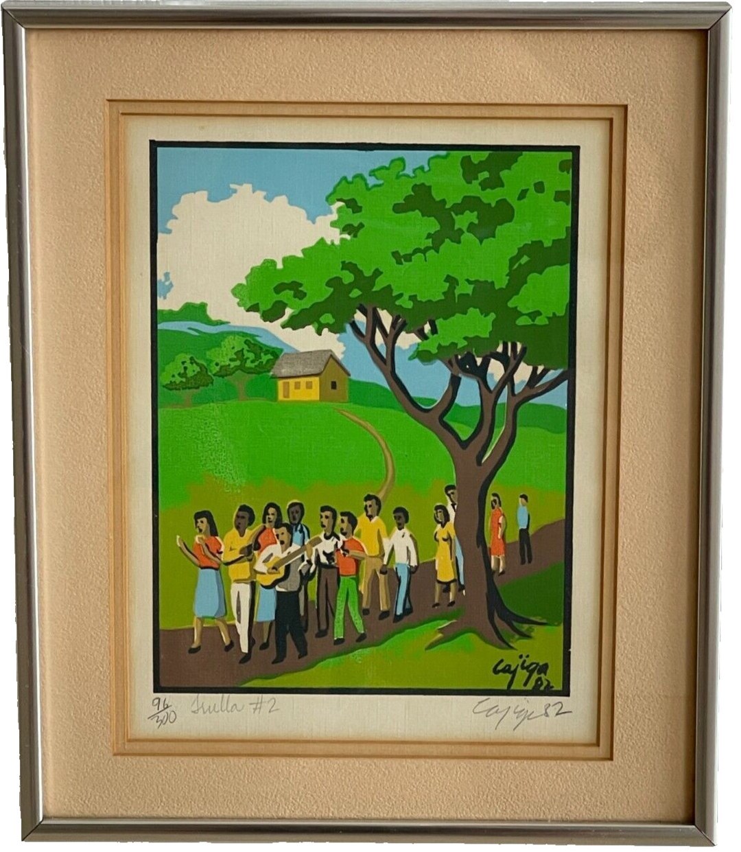 Luis German Cajiga Puerto Rico Limited Edition 96/300 Signed 1982 ...