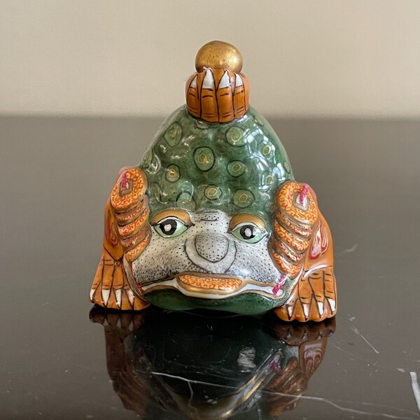 Porcelain Frog - Etsy