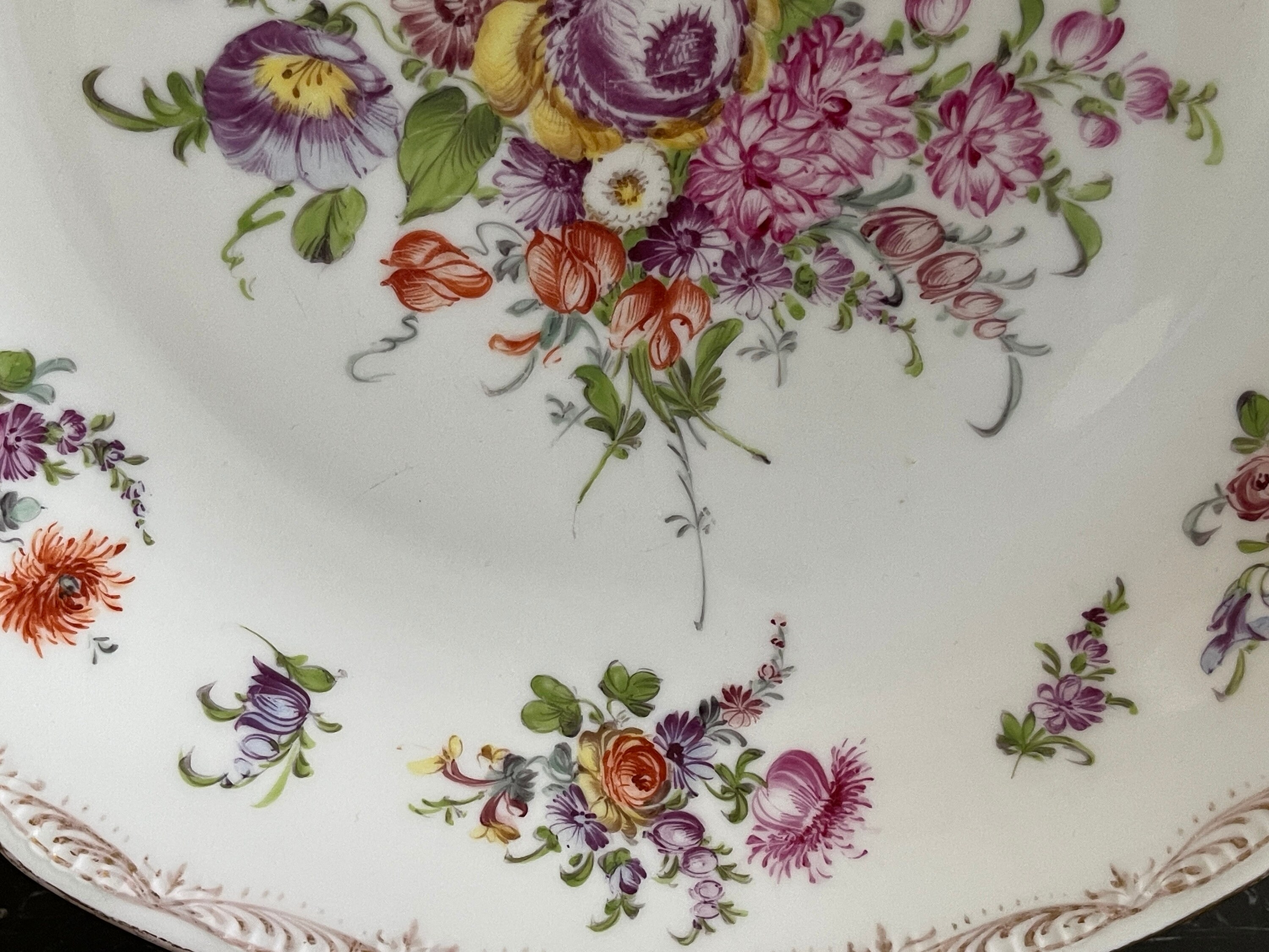 Antique Dresden Franziska Hirsch 1901 - 1914 Mark 12 3/8" Porcelain ...