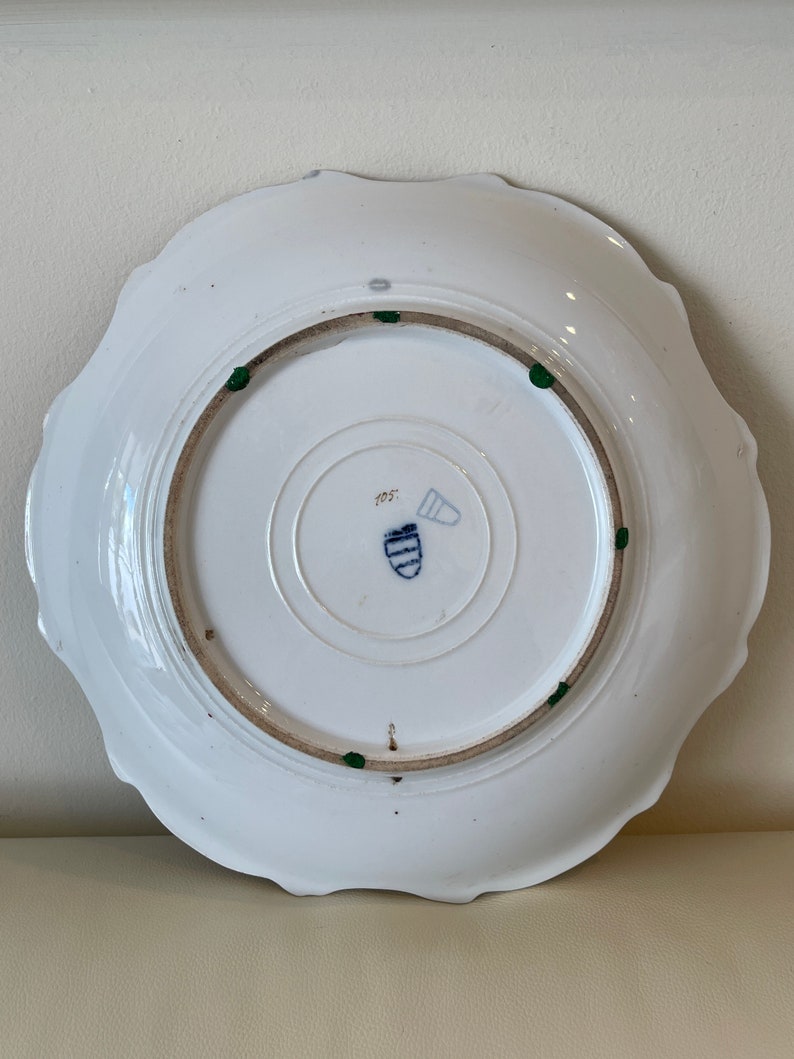 Antique Royal Vienna Austria Beehive Porcelain Plate Artist Signed ...