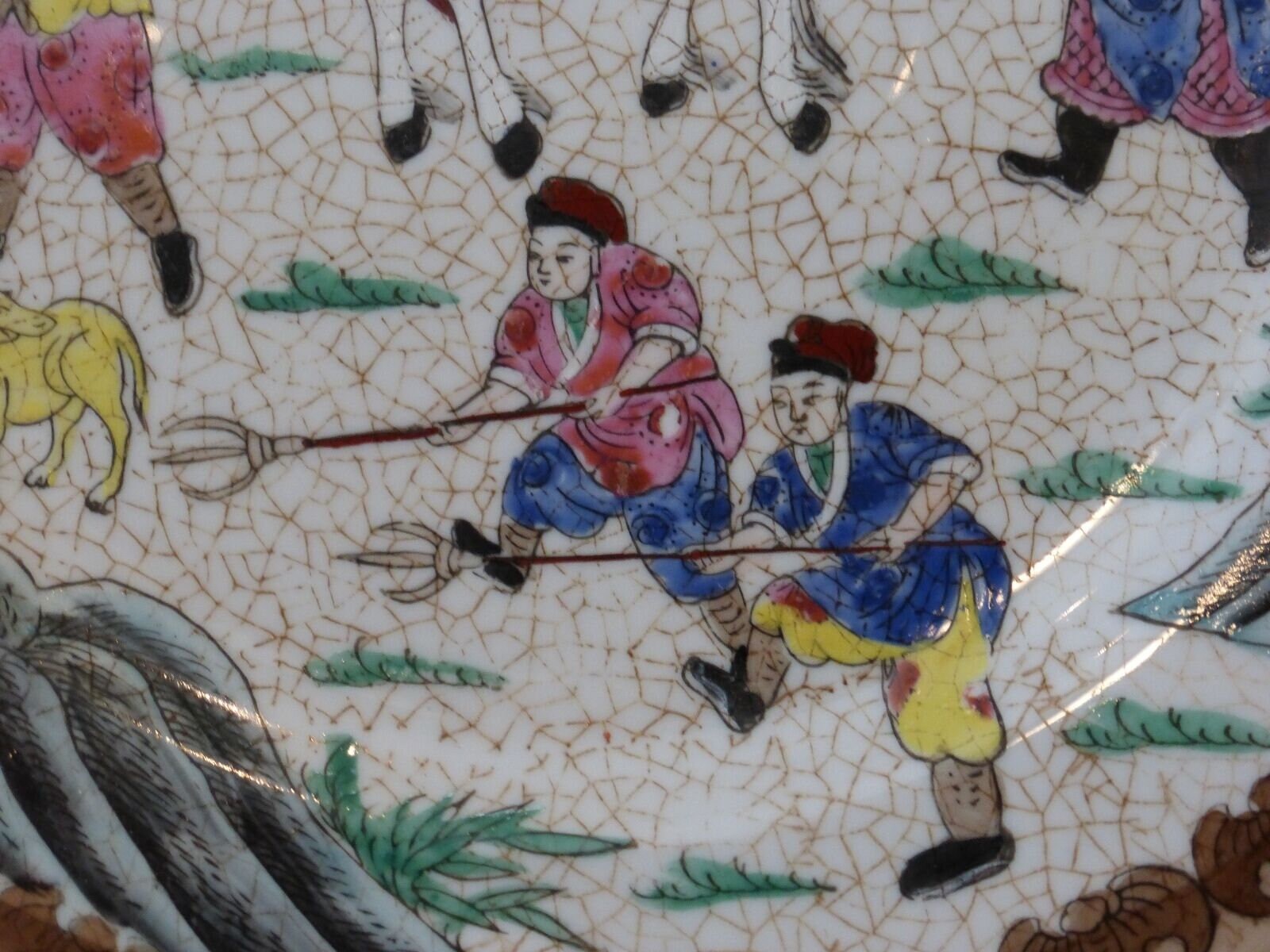 Vintage 10" Hand-painted Chinese Plate: Asian Decor - Etsy