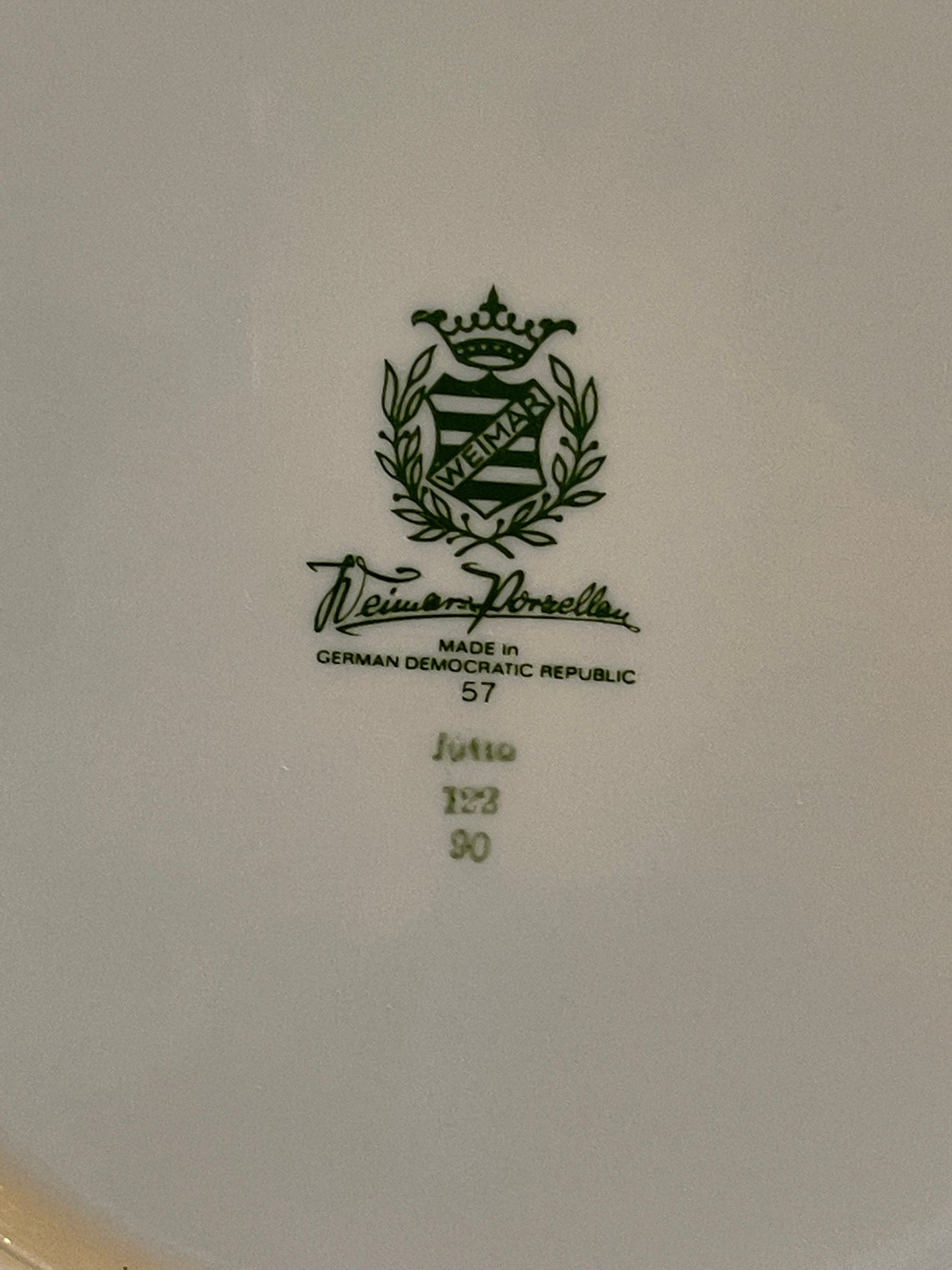 Weimar Porcelain Germany Jutta Pattern Pink Flowers 12.5 - Etsy