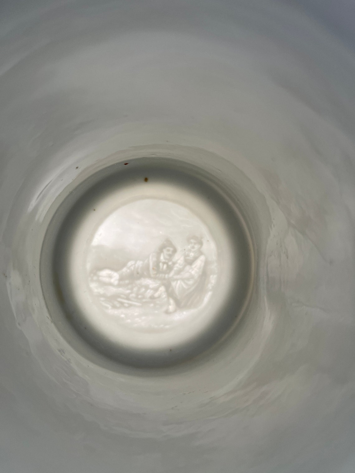 Old German Porcelain Lithophane Hand Painted Beer Stein - Etsy