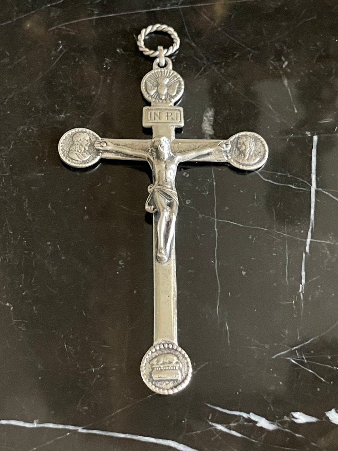 Parenti Sisters Sterling Silver Large Crucifix Cross Pendant - Etsy
