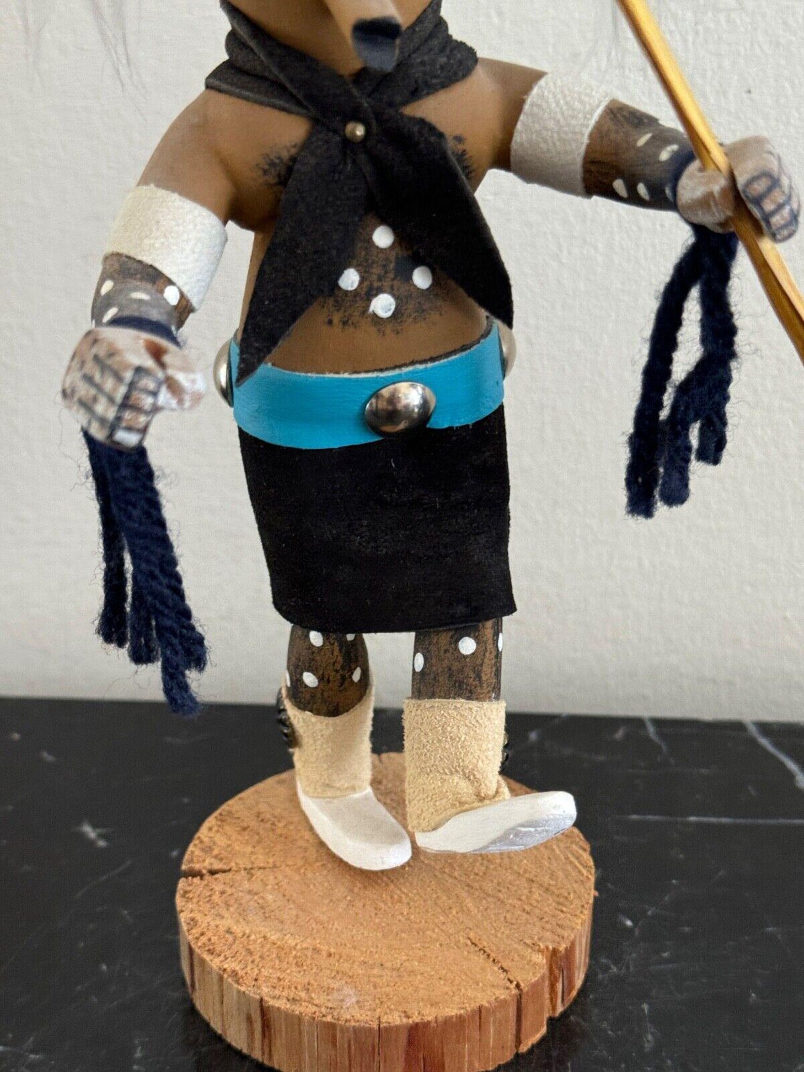 Native American 8" Tall Hopi Mud Head Kachina Signed by A. Smith - Etsy