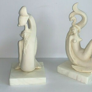 Italian Alabaster Bookends by A Giannelli C. 1968 - Etsy