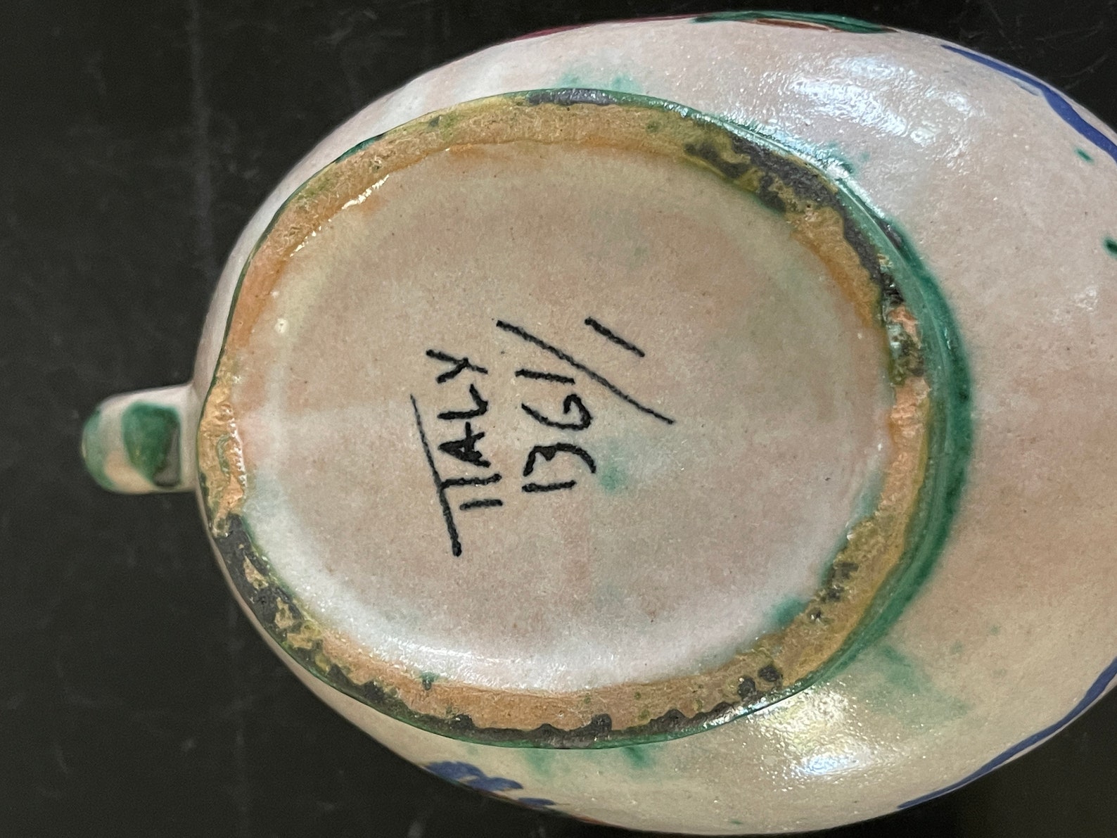 Vintage Italian ICS Ceramic Gambone Era Hand Painted Marine - Etsy