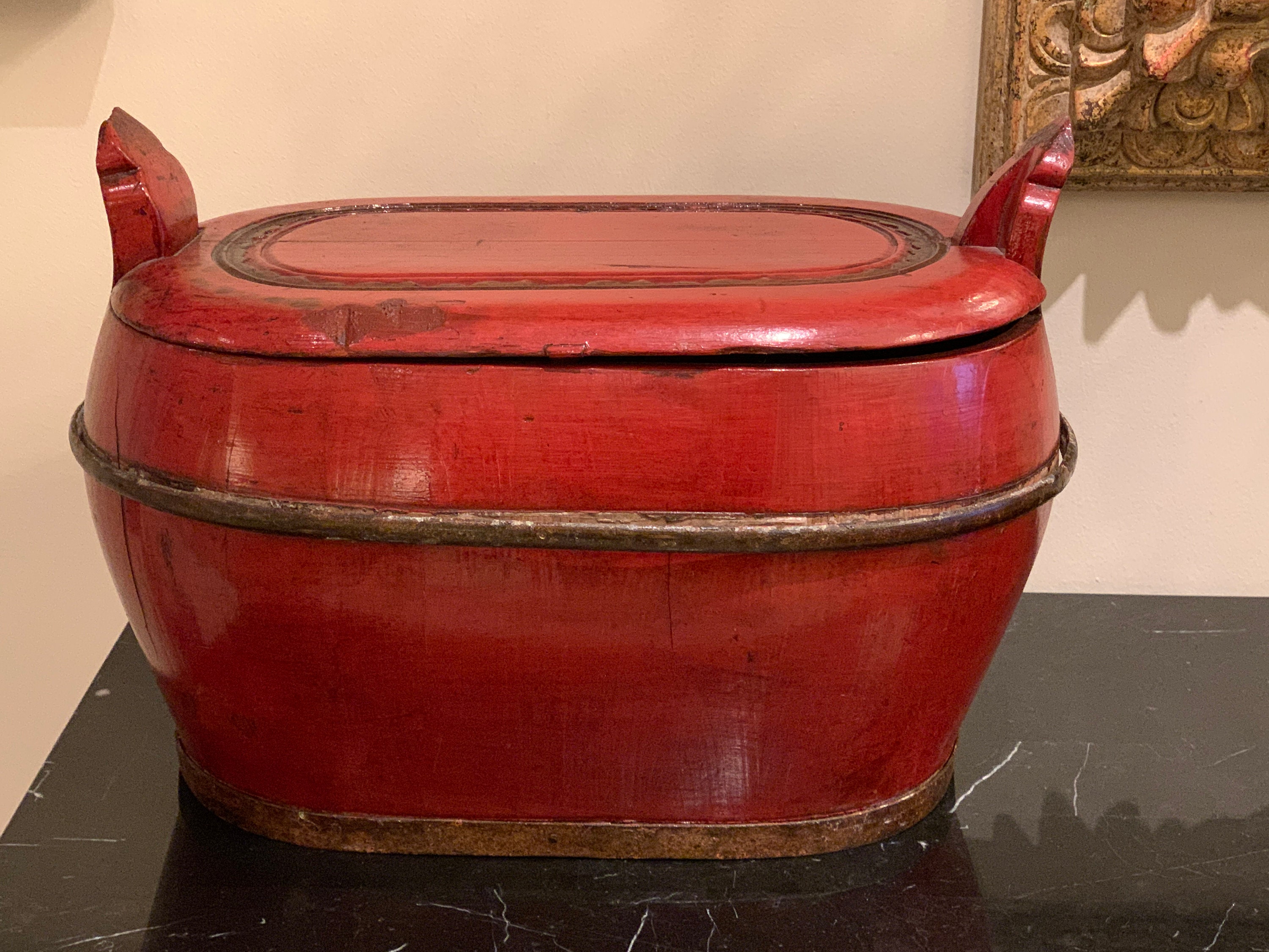 Superb Antique Chinese Imperial Storage Box With Jian Ding - Etsy