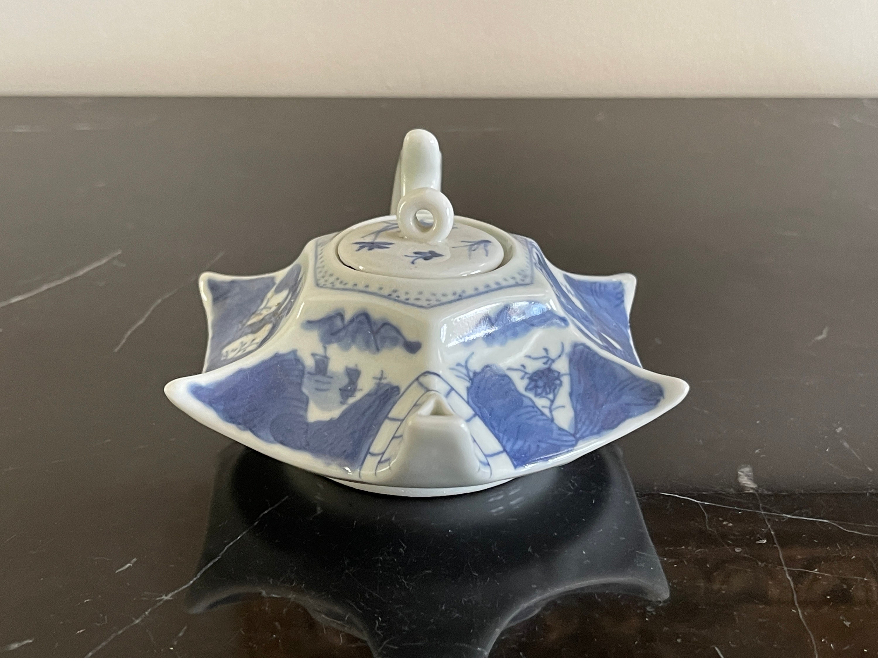 Chinese Export Daoguang Period Mark Blue and White Pottery - Etsy
