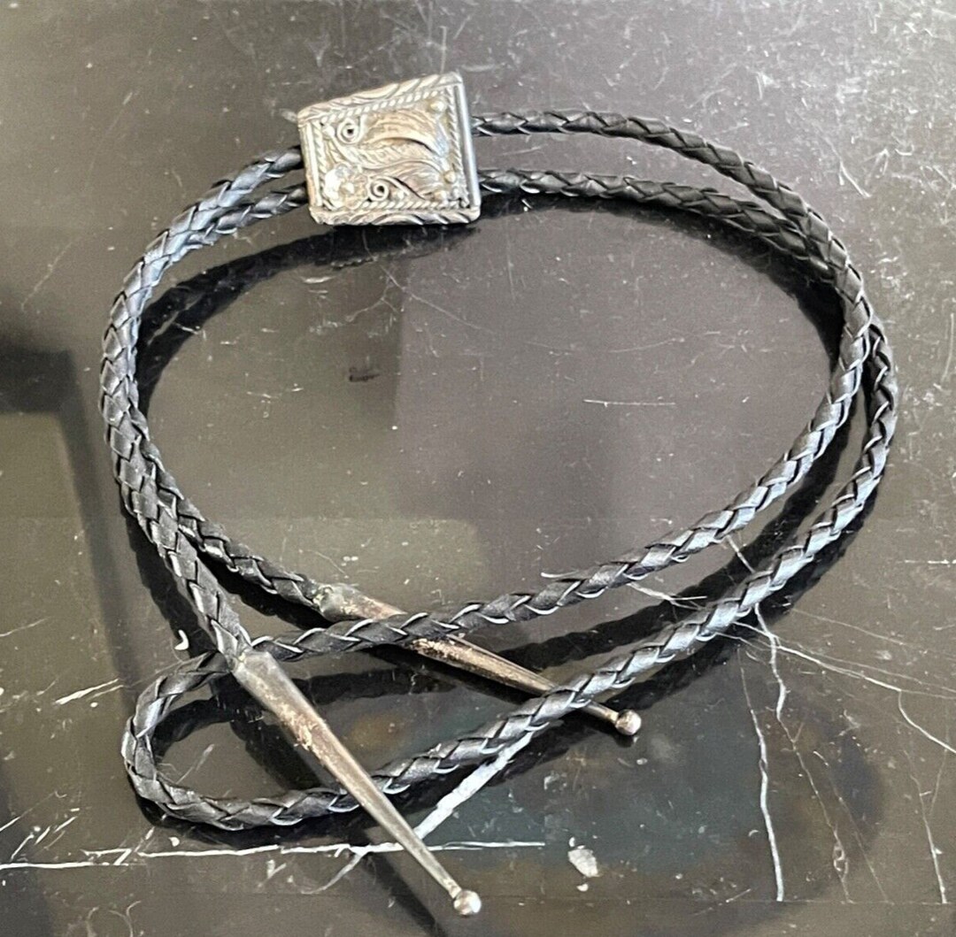 Navajo Native American Sterling Silver Bolo Tie * - Etsy
