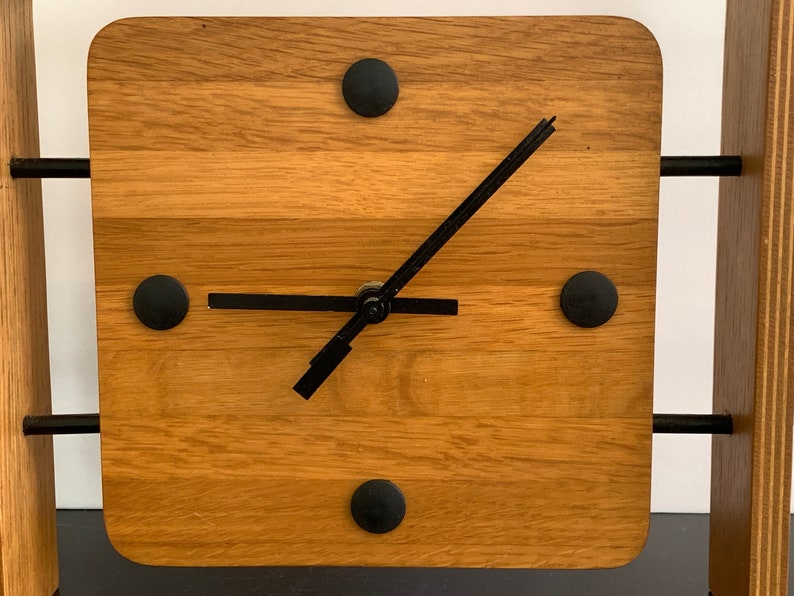 Mid Century Danish Scandinavian Teak Wood Clock - Etsy
