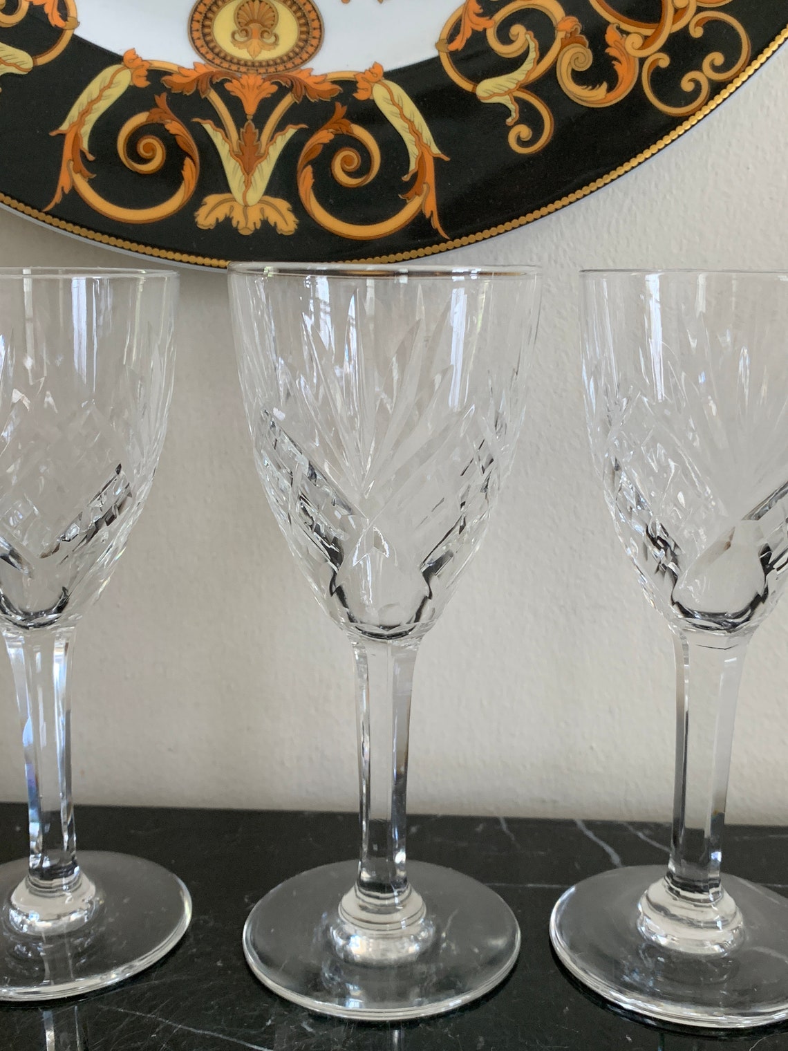St Louis Crystal France Chantilly Clear Sherry Glass Set of 4 - Etsy