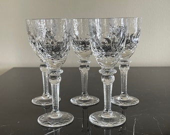 Rogaska Crystal gallia Cordial Glasses - Etsy