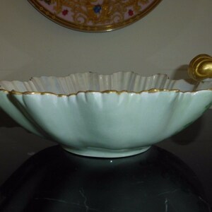 Antique Carlton Ware 1894-1926 Hand Painted Scalloped Shell Dish - Etsy