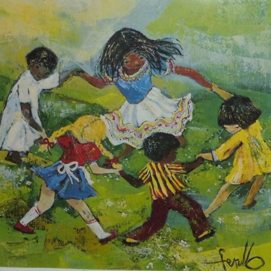 Edith Ferullo Limited Edition Lithograph "united Nations" # 1/12 - Etsy