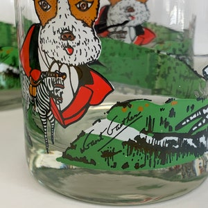 Gant Gaither 6 Signed Hand Painted Zoophisticates Whimsical Drinking ...