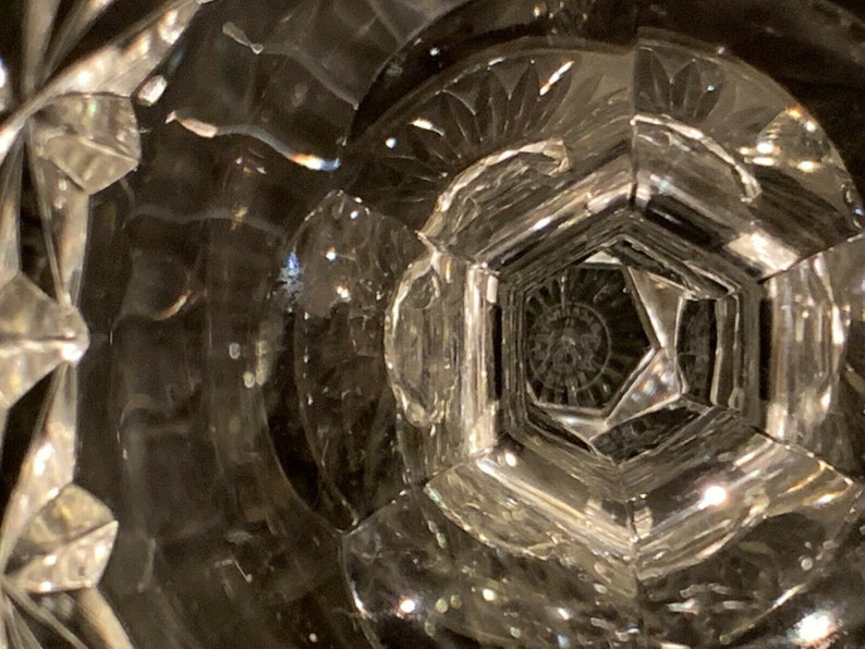 Baccarat Crystal Pasha Pattern Water Goblet Glasses 7 - Etsy