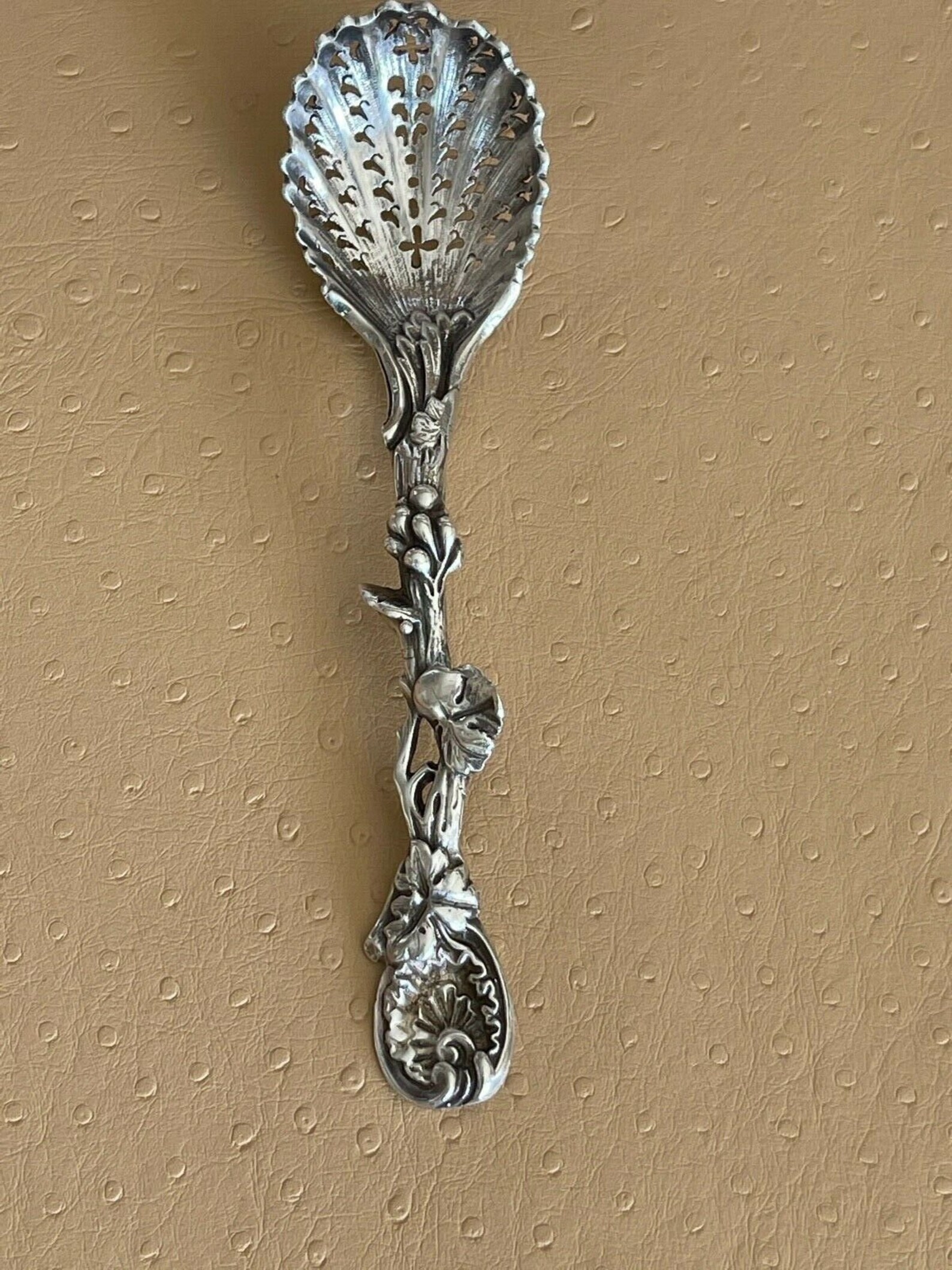 Impressive Victorian Sterling Silver Sugar Sifter Spoon 80 | Etsy