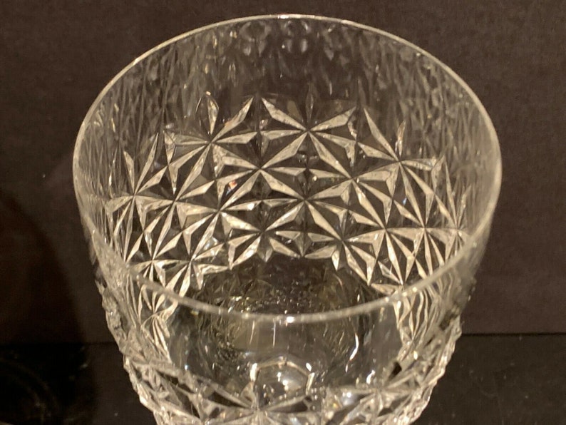 Baccarat Crystal Pasha Pattern Water Goblet Glasses 7 - Etsy
