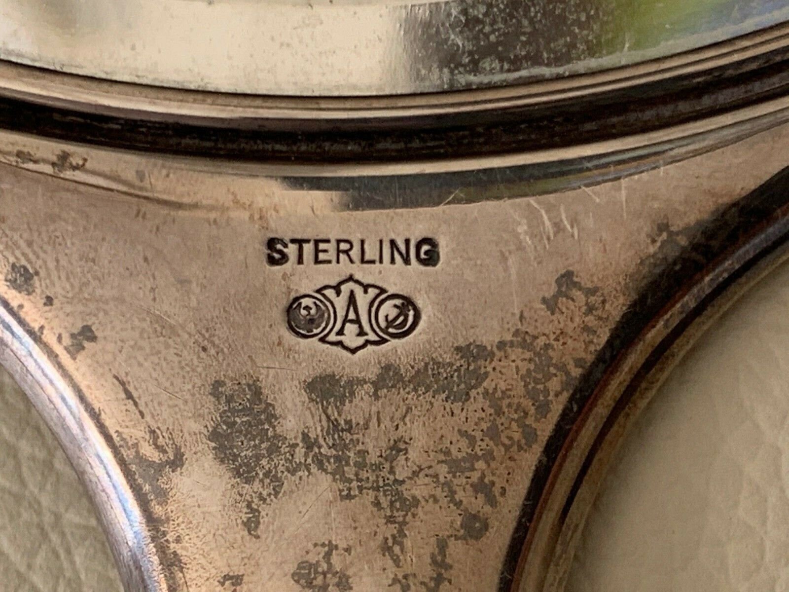 Antique Alvin Mfg Co Sterling Silver Hand Mirror | Etsy