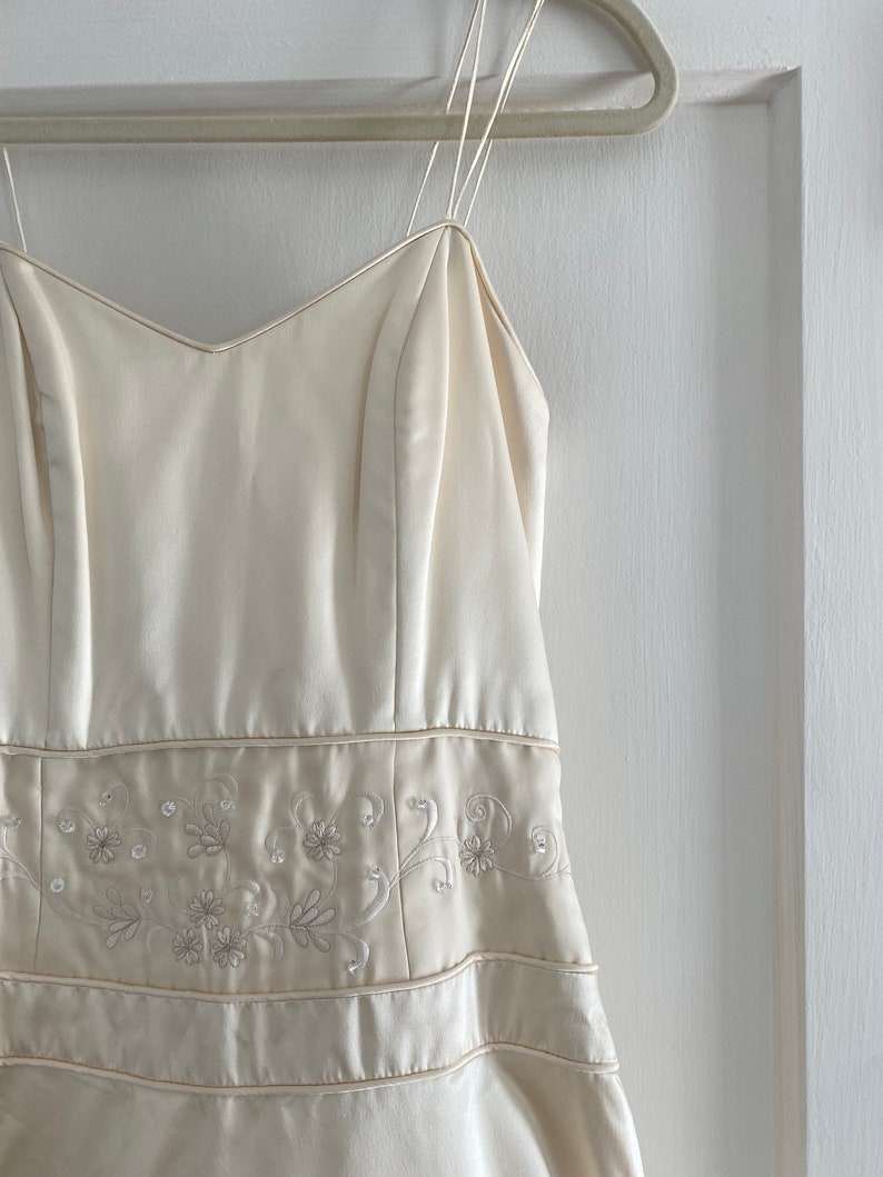 Vintage 2000s Renella De Fina Silk Wedding Gown - Etsy