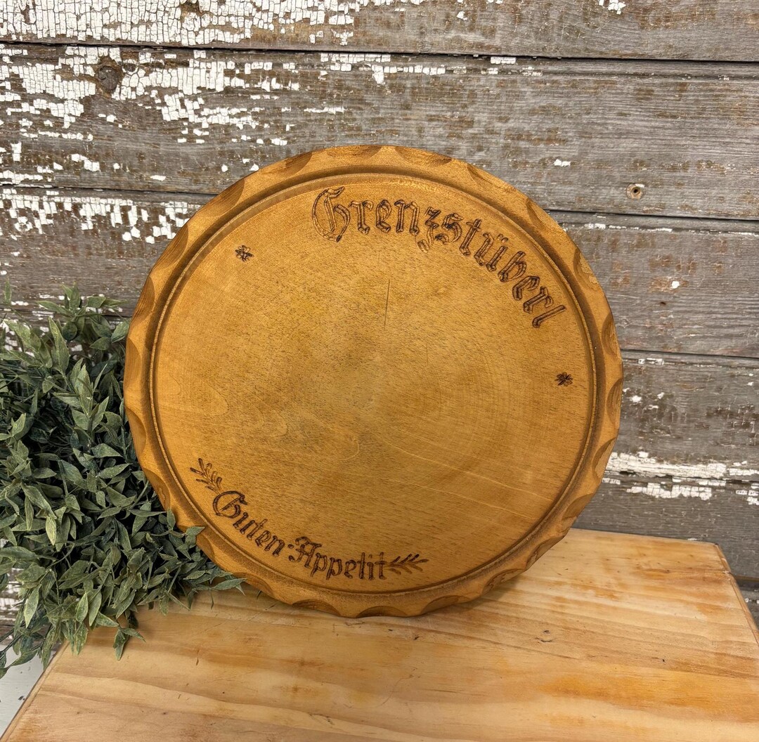 Vintage German Bread Board Wooden Bread Board German Bread Board - Etsy